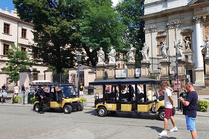 Cracow guided Full tour by Golf Cart-Family Discount - Key Points