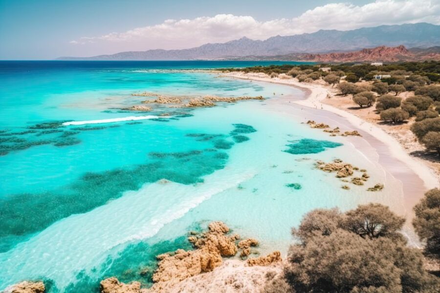 Crete's Pink Wonder: Elafonisi Beach Trip from Chania/ Souda