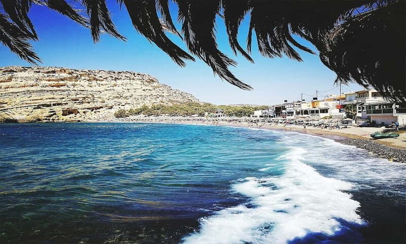 Day trip to Matala Hippie Beach & Gortyn Archaeological Site