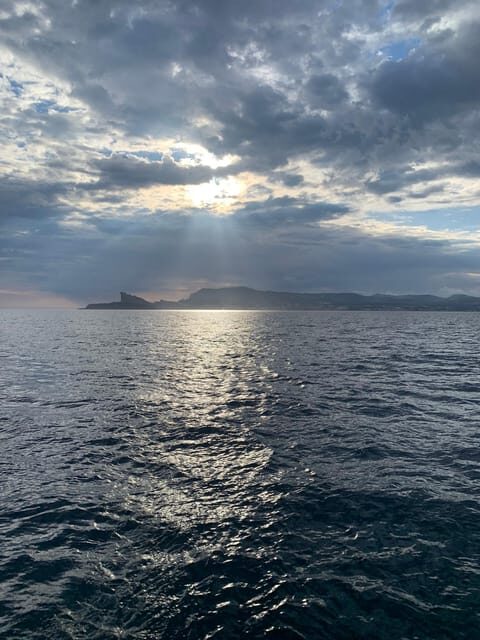 Departure from BRUSC: full-day catamaran cruise