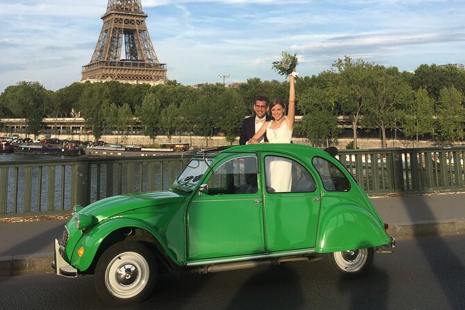 Discover Paris in a Classic French Car (2cv) - An Authentic Vintage Paris Experience