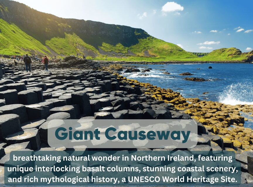 Dublin: Private Luxury Tour to Belfast and Giant's Causeway.