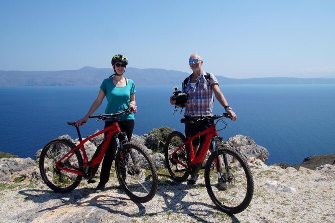 E-bike (Electric Mountain Bike) Guided tour in West Crete