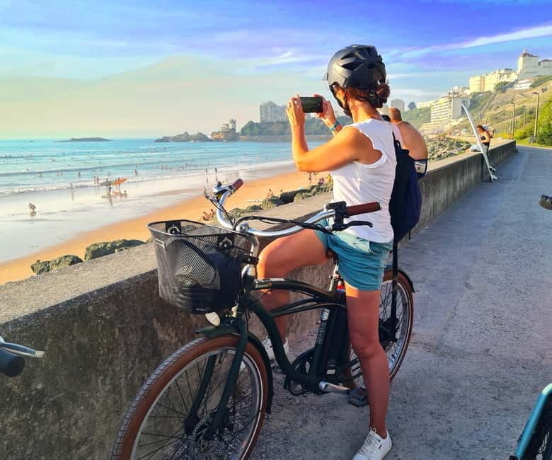 E-bike Guided Tour With Sunset local Aperitif Ride