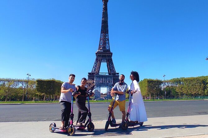 Electric scooter rental in Paris Full Day