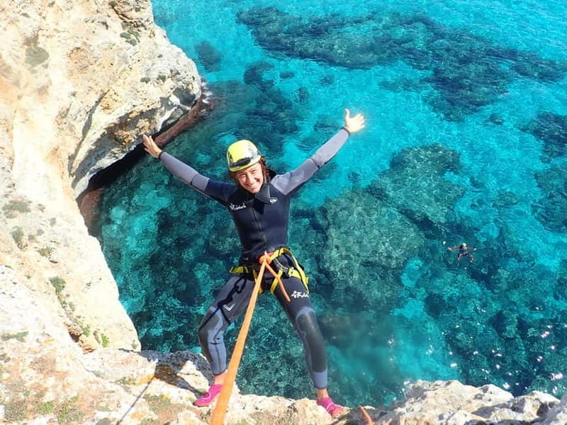 Estany d'en Mas: Coastal Hike, Abseil & Sea Cave Exploration