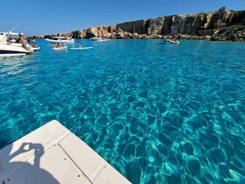 Favignana: Boat excursion, relaxation, fun, pampering
