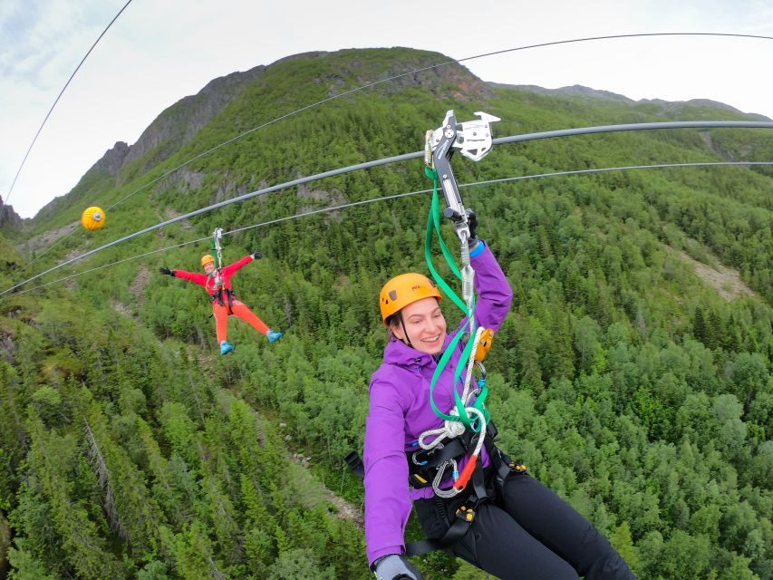 Feel the adrenaline in Mosjøen Zipline