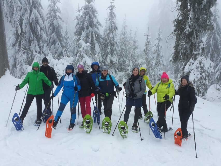 Fichtelgebirge: snowshoe hike