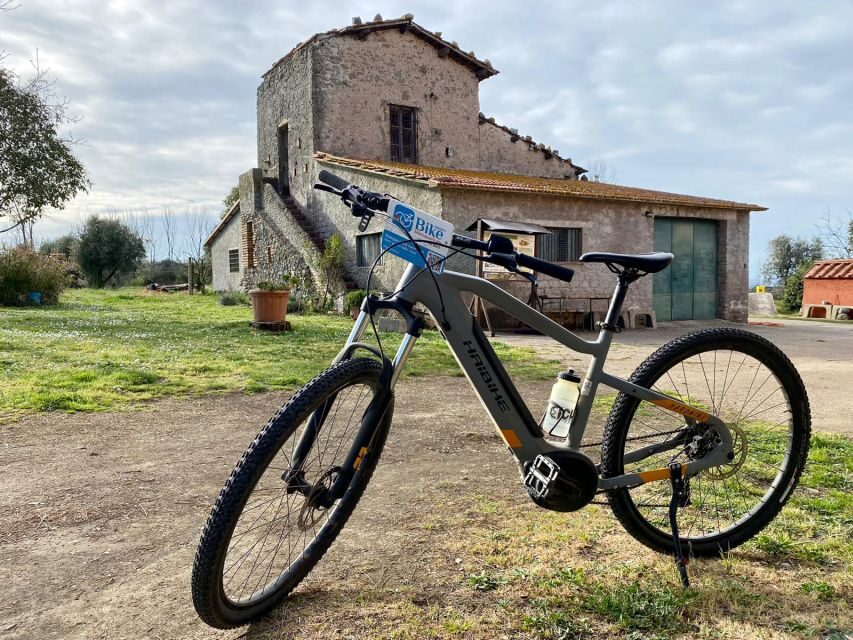 Frascati: Tour in E-Bike with Wine Tasting