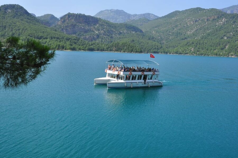 From Alanya: Green Canyon Day Trip with Lunch and Boat Ride