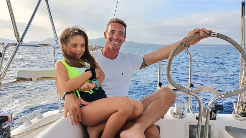 From Alghero: sailing boat tour