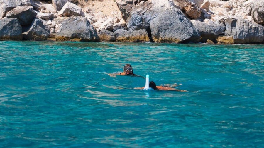 From Arbatax: RIB tour in the Gulf of Orosei