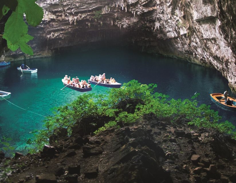 From Argostoli: Melissani & Drogarati Cave Shore Excursion