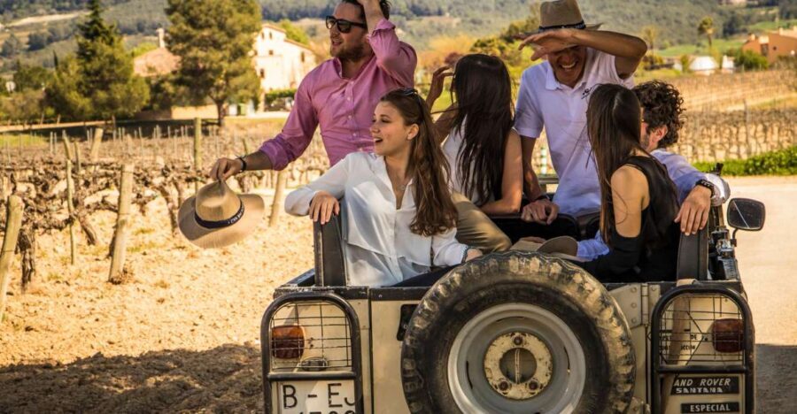 From Barcelona: Penedés Vineyards Tour by 4WD w/Wine & Cava