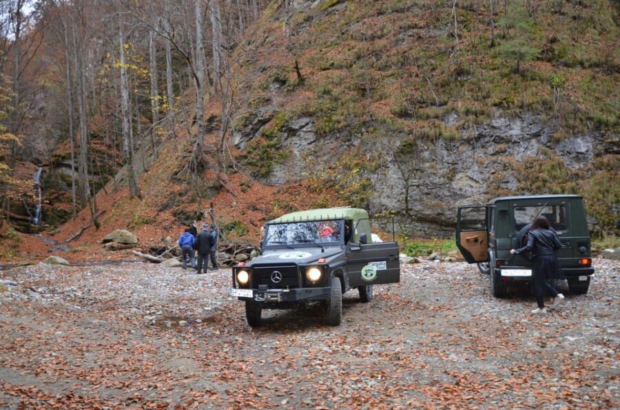 From Bucharest: Brdetu 4x4 Tour with Lunch, Hotel Pick-Up