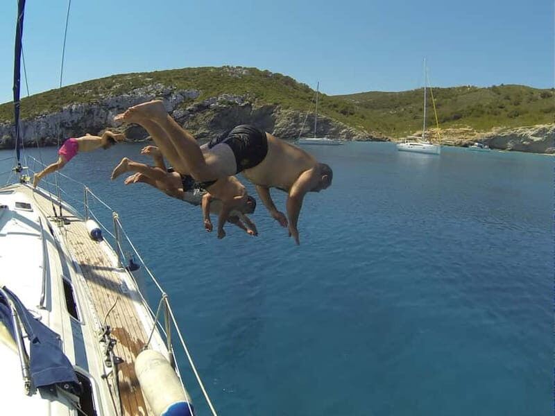 From can Pastilla : Sailing boat trip with Food & Drinks