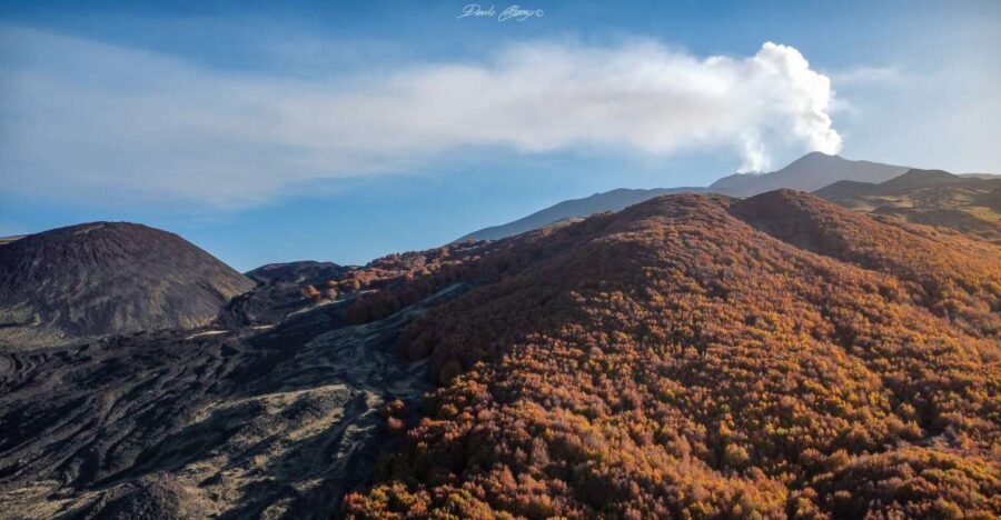 From Catania: Mt. Etna, Wine and Alcantara Tour