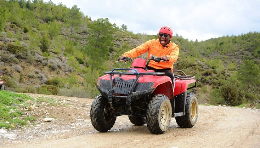 From city of Side: Taurus Mountains Quad ATV Tour