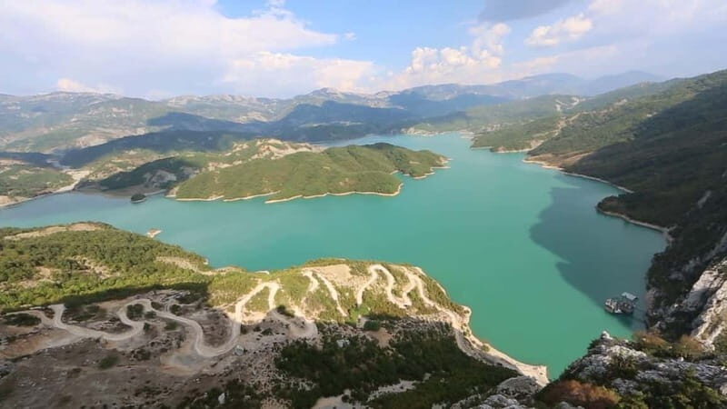 From Durres Golem: Bovilla Lake and Tirana City Day Tour