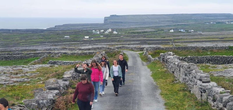 From Galway; Aran Islands day Tour & Cliffs of Moher cruise