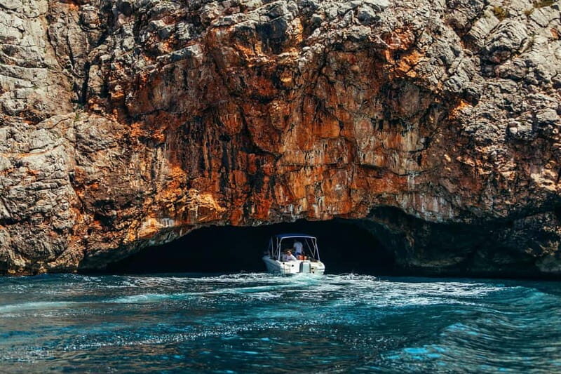 From Herceg Novi: Blue Cave Private Boat Tour