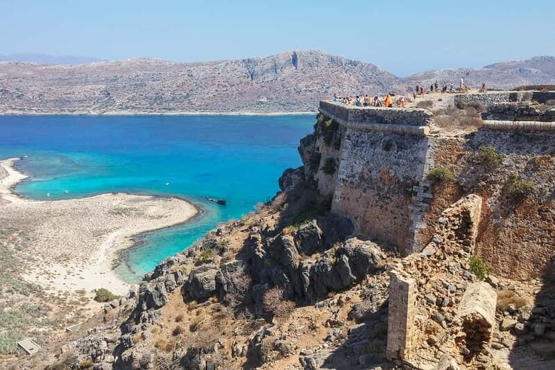 From Kissamos Port: Boat Cruise to Balos Lagoon & Gramvousa