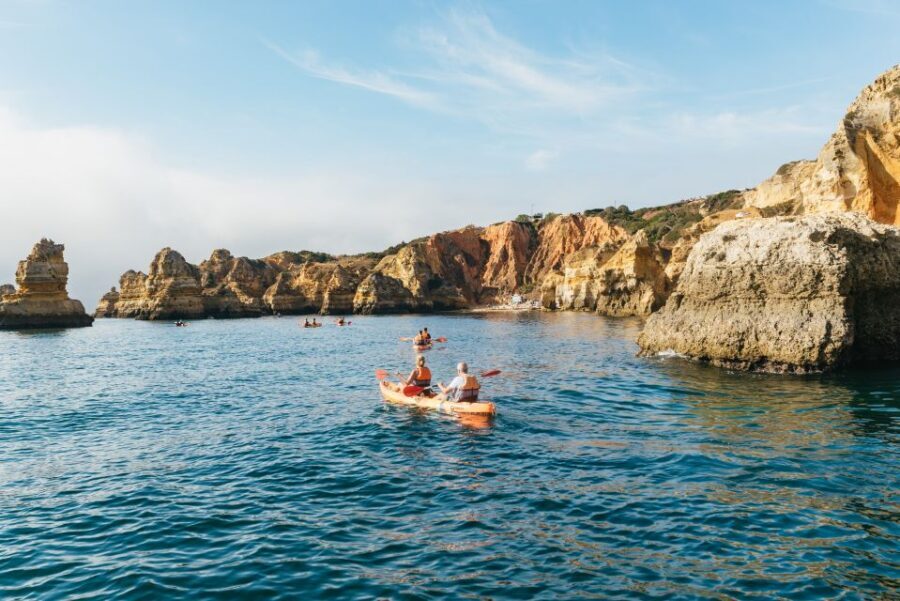 From Lagos: Kayaking and Boat Cave Explorer Tour