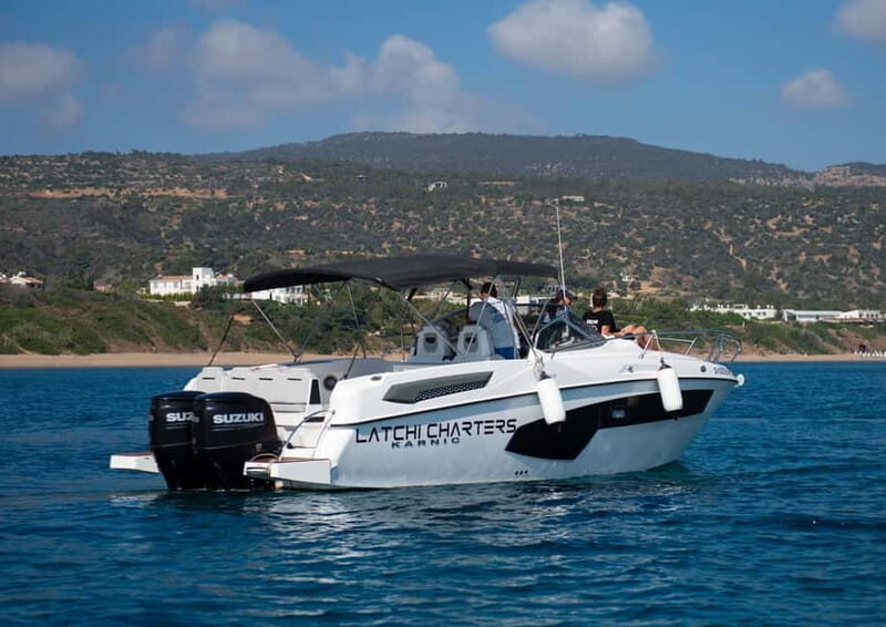 From Latchi: Blue Lagoon Tour via Karnic SL800 Boat