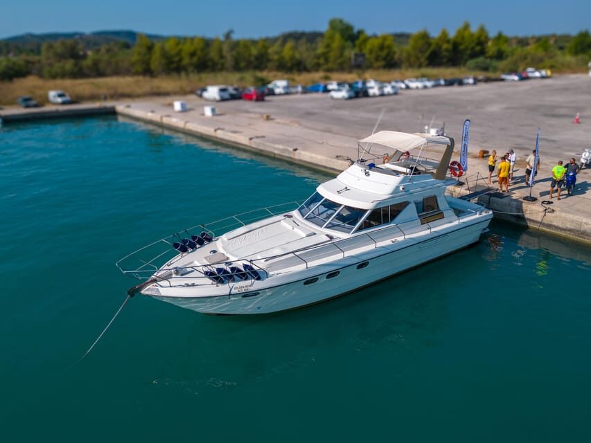 From Lefkimmi: Luxury Yacht Cruise to Sivota and Blue Lagoon