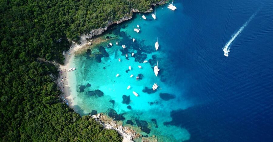 From Lefkimmi: Sivota, Blue Lagoon and Cave