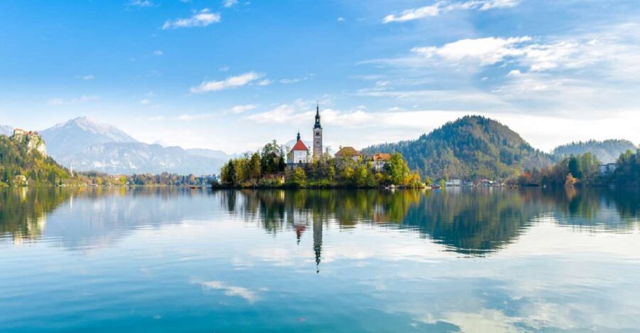 From Ljubljana: Lake Bled & Postojna Cave with Entry Tickets