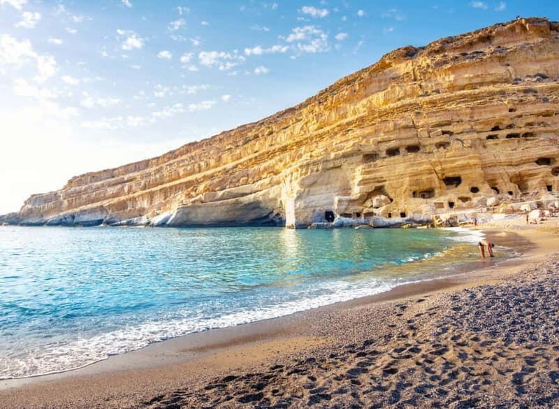 From Rethymno Bali & Panormo: Matala & Spili Villages Trip