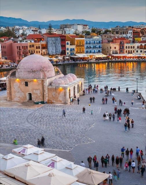 From Rethymno: Day trip to CHANIA CITY - KOURNAS LAKE