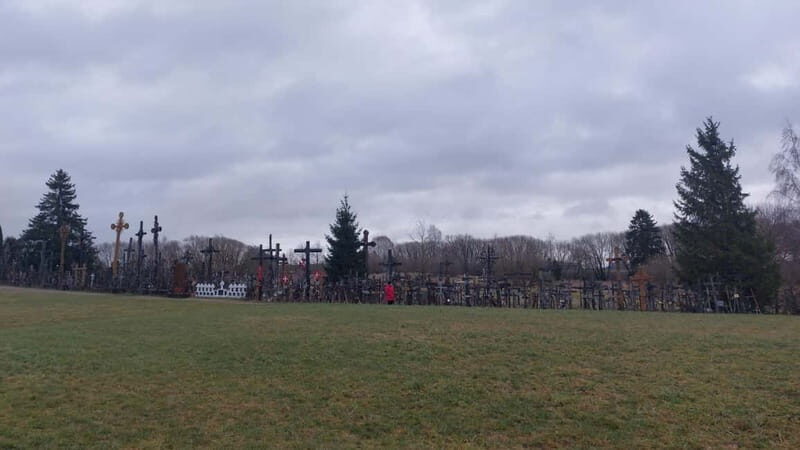 From Riga: Hill of Crosses and Jelgava Day Trip and back.
