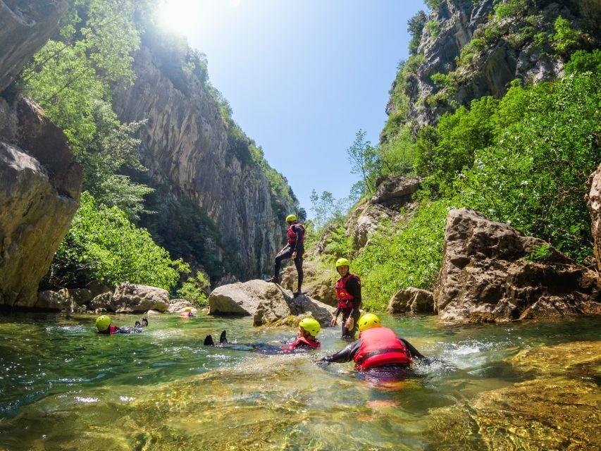 From Split/estanovac: Extreme Canyoning on Cetina River - The Itinerary: From Calm to Thrill