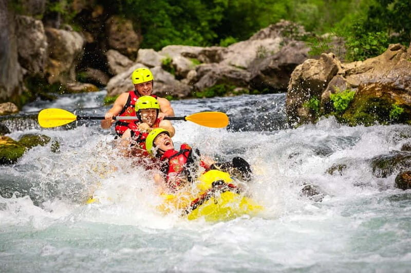 From Split/estanovac: Whitewater Rafting on Cetina River - Meeting Your Guides and Getting Equipped