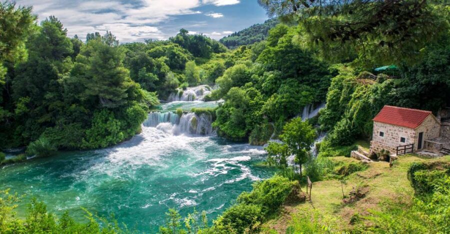 From Split: Krka Waterfalls Tour with Boat Ride & Swimming - The Water Ride to Skradin