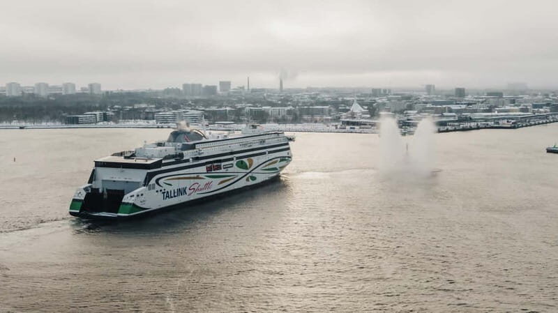 From Tallinn: Return Day Trip Ferry Transfer to Helsinki