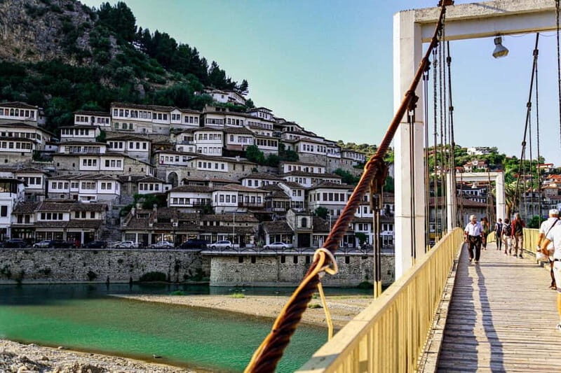 From Tirana/Durres/Golem: Berat (UNESCO) & Belshi Lake tour.