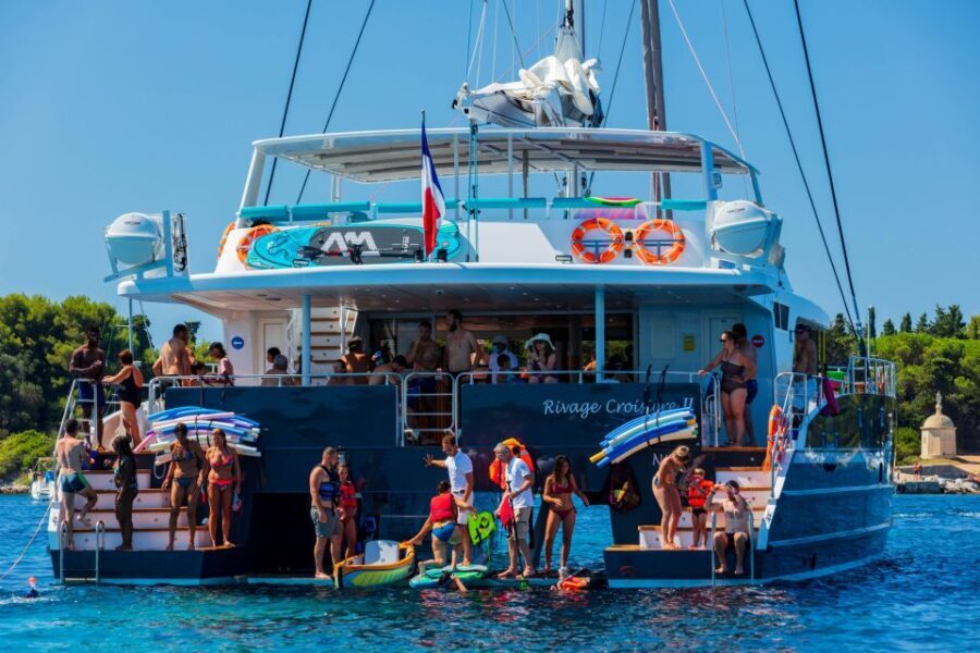 Full-Day Catamaran Cruise Departing from Cannes