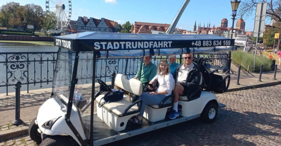 Gdansk: Private Top City Tour by Electric Cart & Live Guided