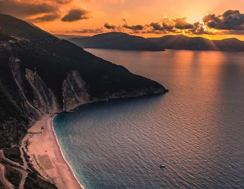 Golden Hour in Kefalonia A Private Tour with Sunset and Wine