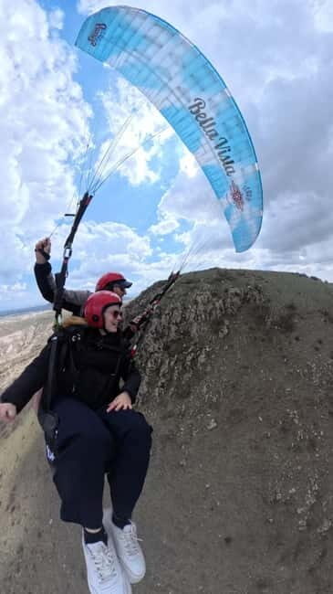 Göreme, Ürgüp, Uçhisar to Cappadocia: Tandem Paragliding & Transfer