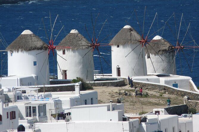 Guided Walking Tour Mykonos, Little Venice, Windmills, Beaches