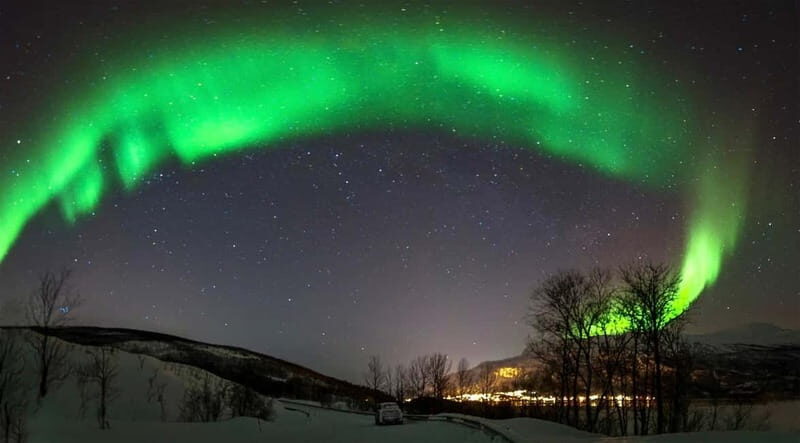 Harstad/Narvik: Northern Lights Tours with second day chance
