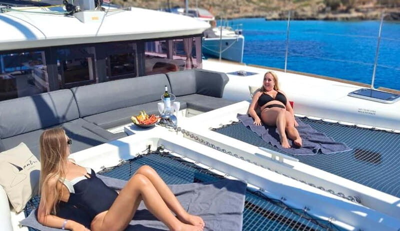 Heraklion: Luxury Cruise to Dia with Dinner & Free Transfer
