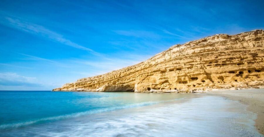 Heraklion: Matala Beach, Hippie Caves, and Gortyn Day Trip