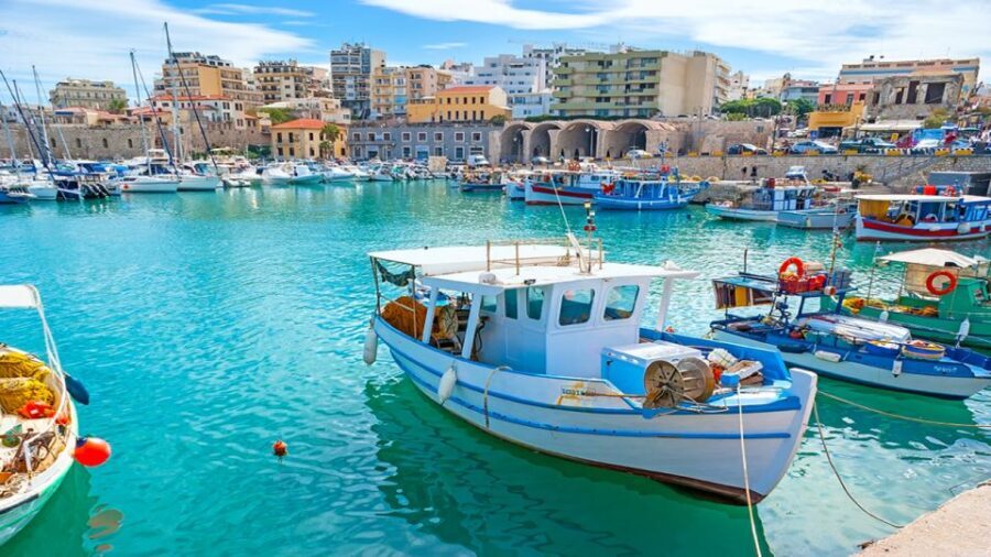 Heraklion: Walking Tour with Tasting