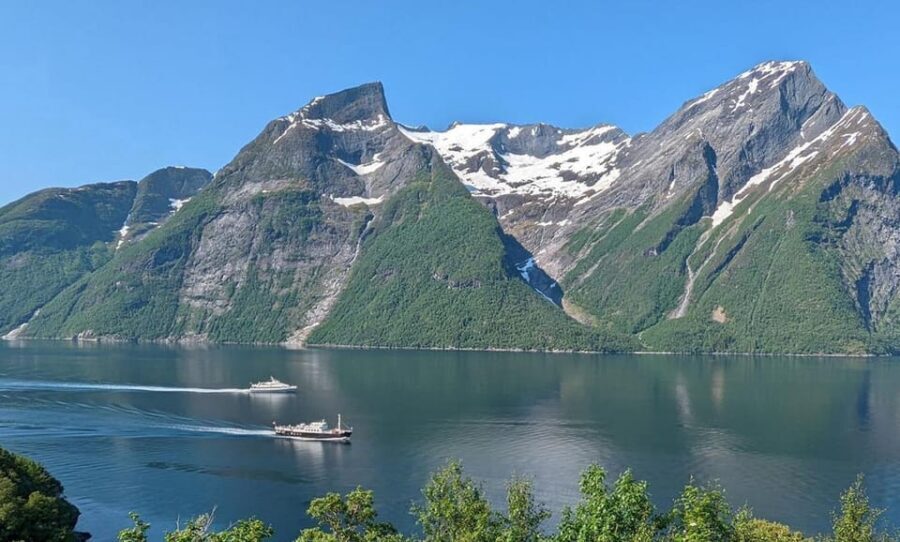 Hjørundfjord Fjord Cruise Øye-Ålesund one way